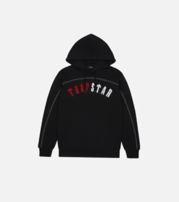 Chandal Capucha Trapstar Irongate Arch Chenille Negro